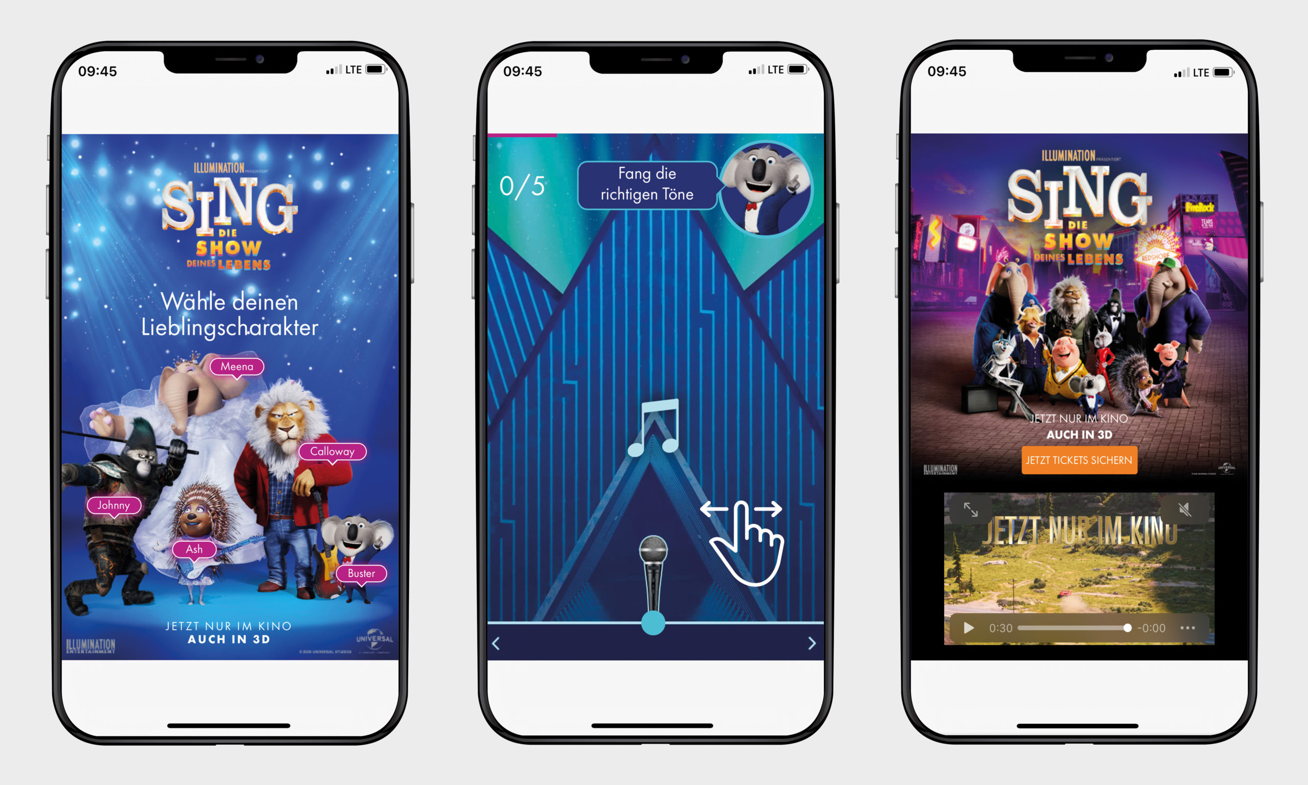 Universal Pictures bewirbt Sing 2 mit innovativer Mobile Rich Media Ad ...